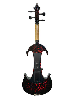 Sonic Strings Divine Series Electric Violin Ruby Red Crescendo Music