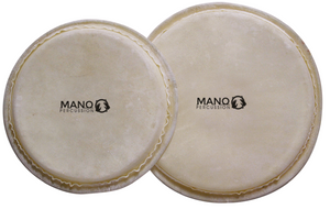 7 & 8.5 inch Bongo Head Set Natural Hide