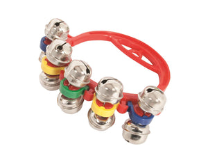 10 Hand Bells Plastic Handle - Jingles Hand Bells - Perth Music Shop